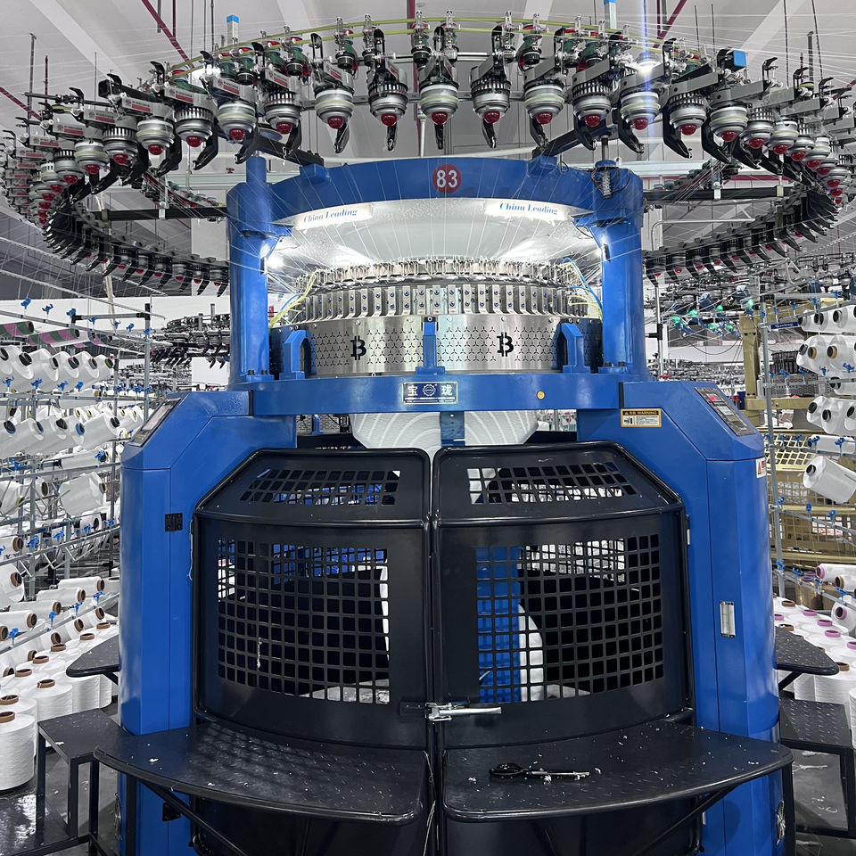Top hot double jersey automatic jacquard circular knitting machine ...
