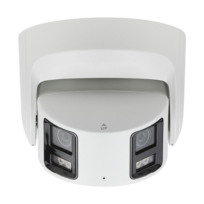 US Stock Hik OEM 180° Panoramic 8MP Dual Lens Fixed Turret Network ...