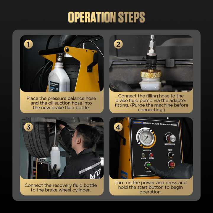 AUTOOL AST603 Electric Filler Automatic Near Me Pulsating Brake Bleeding Fluid Oil Exchange ...