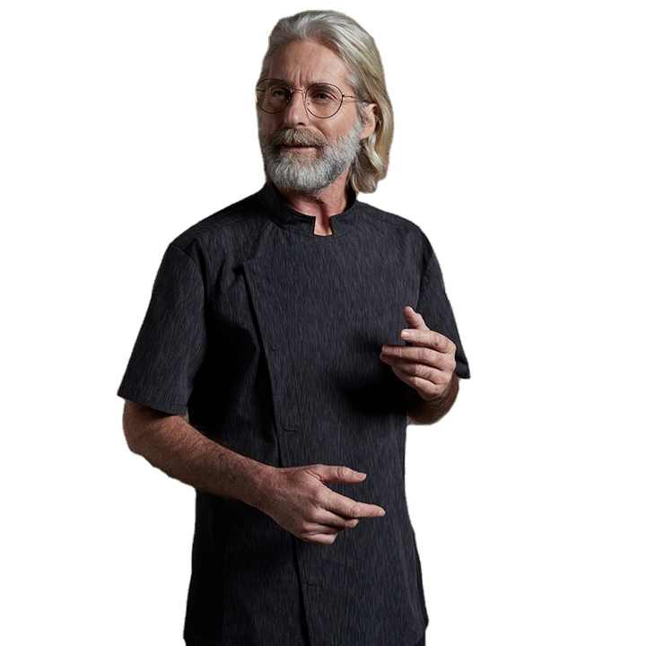 CHECKEDOUT RTS Chef Jacket Hotel Chef's Uniform Short Sleeve Mesh ...