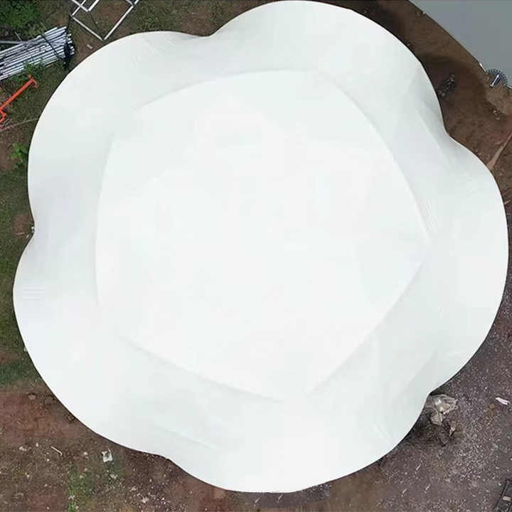 Large Wedding Flower Shaped Outdoor Party Tarp Tent for Events and ...