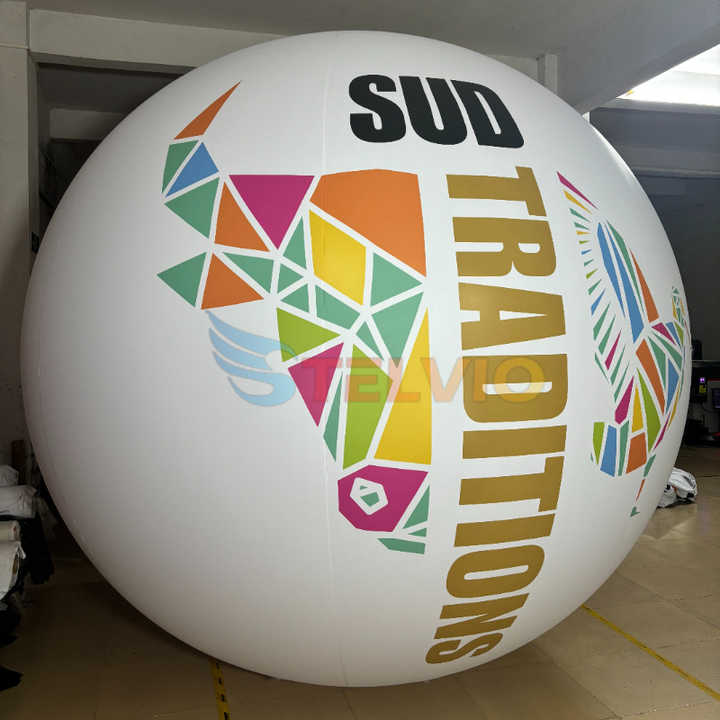 Customized Giant Inflatable Helium Balloon Sky Decoration Balloon With ...
