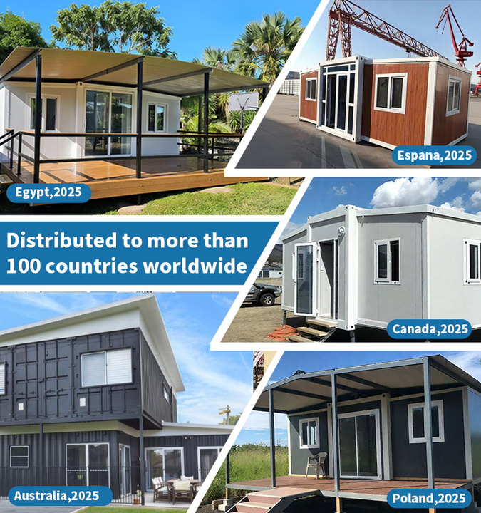 Movable Folding Prefabricated Removable 40ft Container House European ...