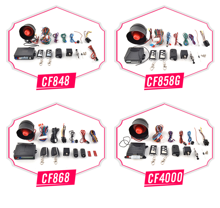 Car remote central locking system Car alarm system for keyless entry ...