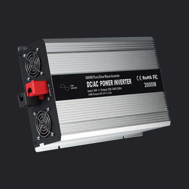 3000 Watt Backup Power UPS LCD Display Pure Sine Wave 12V DC 220V AC ...