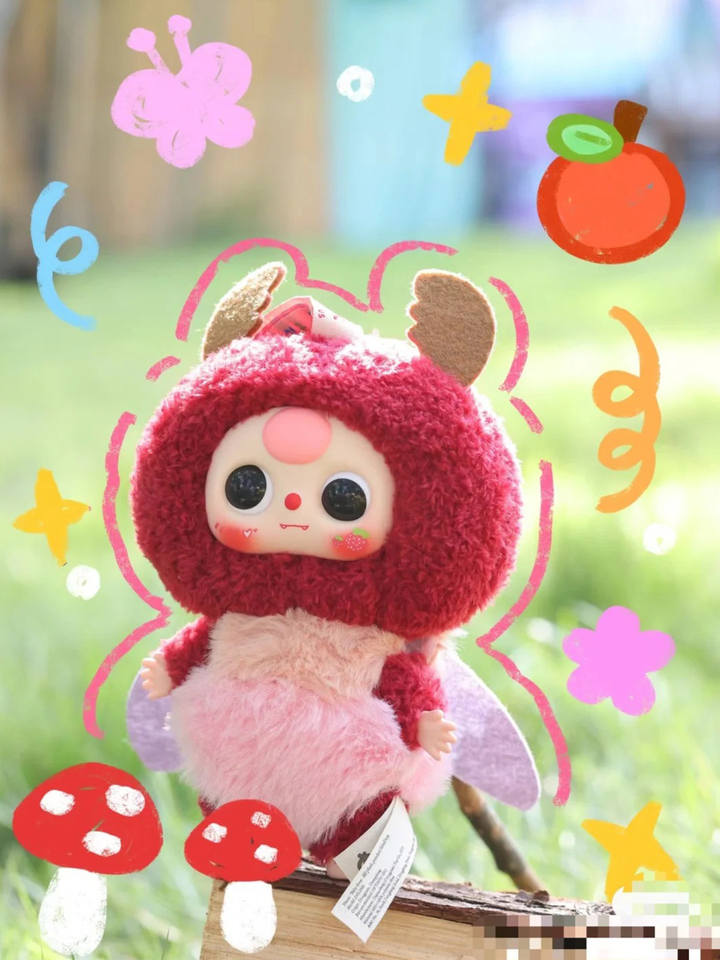 Genuine Baby Three Little Elf Mystery Box Trendy Plush Bag Pendant ...