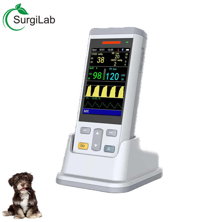 Portable Animal Vital Signs Monitor Veterinary Equipment Pet Hospital ...