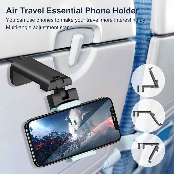 Universal in Flight Airplane Phone Holder Mount Pocket Size Travel ...