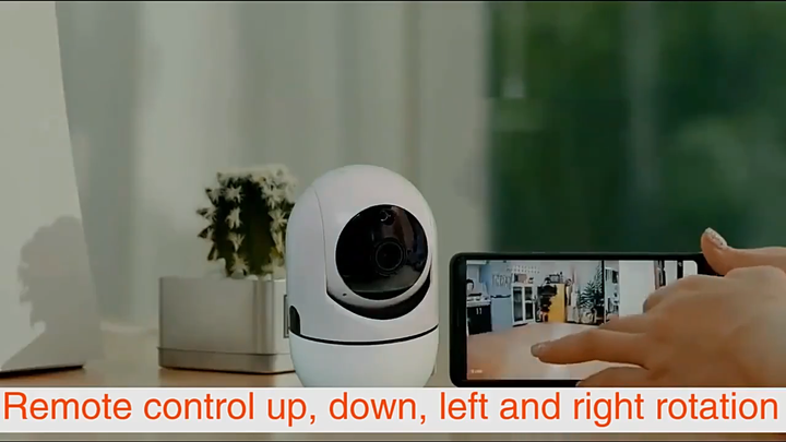Hot Selling Indoor WiFi Two-way Audio 360 PTZ Small Surveillance Ip ...