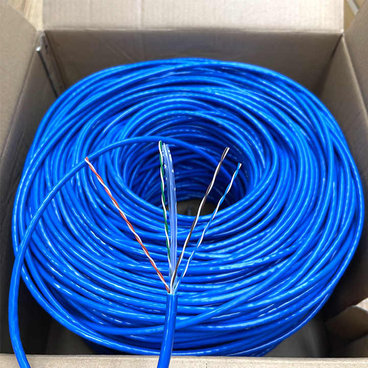 UTP Cat 6 Network Cable 305m Insulated LAN Cat6 Indoor Cable with PVC ...