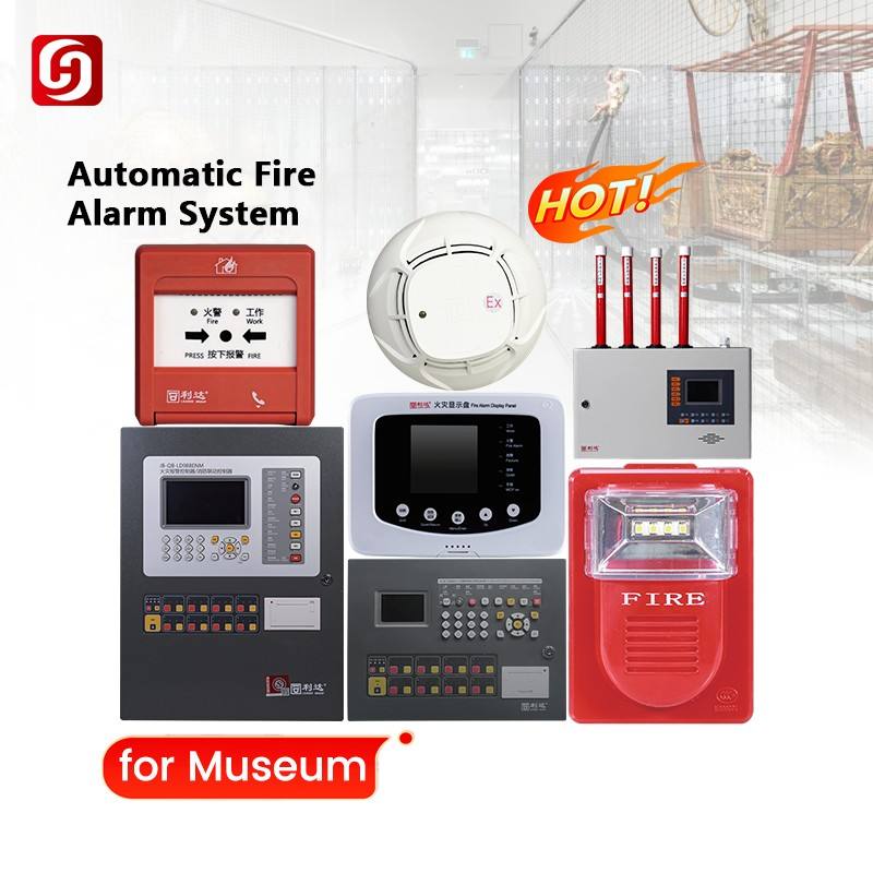 4 Loops Intelligent Fire Detection Control Panel & Smoke Detector - Odm