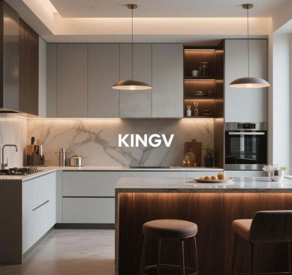 KINGV U-shaped Modern Kitchen Island Range Hood| Alibaba.com