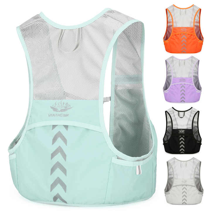 Custom Lightweight Hydration Vest Adjustable Running Backpack Camping ...