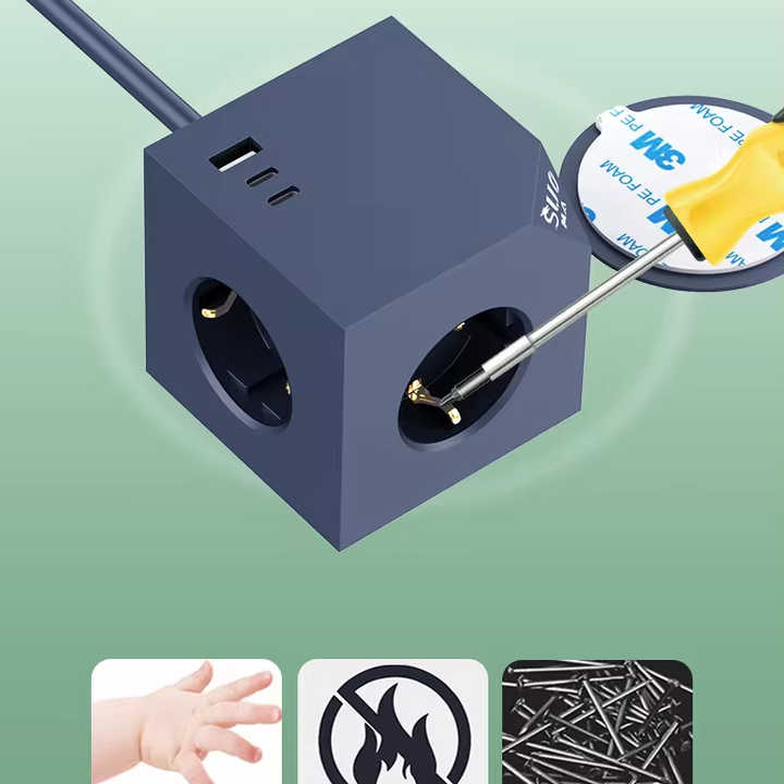 Suoma Multi Outlets PD20W Fast Charging Magnetic Cube Socket