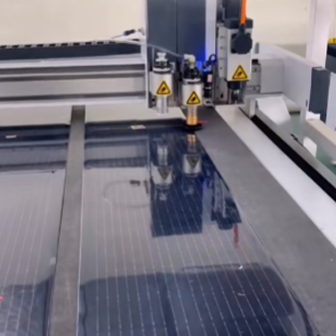Double Edged Solar Panel Dislocated Installation Slot U Shape Straight ...