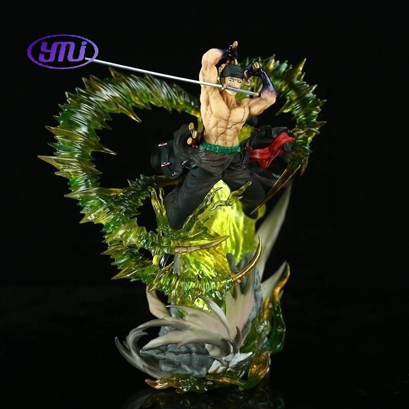 One Pieced Figure Onigashima GK Model Statue Zoro Gift Collectible ...