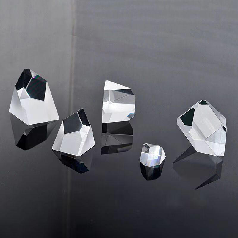 12.5 Half Octagon Right Angle Prism BK7 BAK4 Ridge Telescope Prisms ...