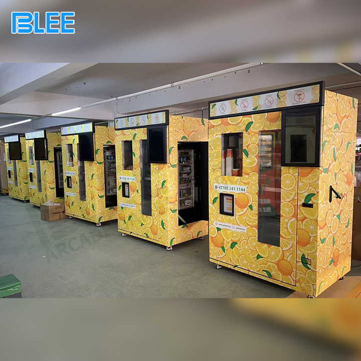 Commercial Fresh Juice Vending Machine - Automatic & Cooling