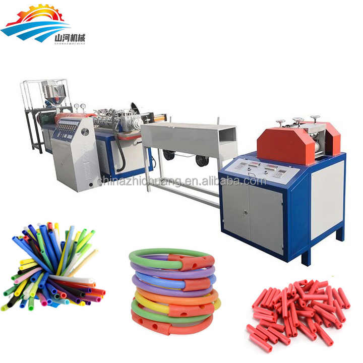 New Polystyrene Foam Rod & Pipe Extruder Single-screw PLC-controlled ...