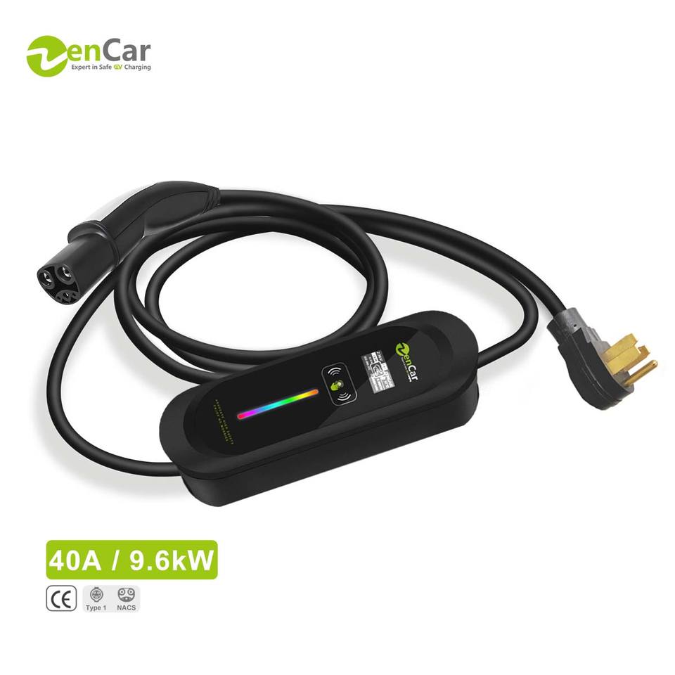 OEM 7kW Portable EVSE Zencar Model a 32A Home EV Charger with NACS ...