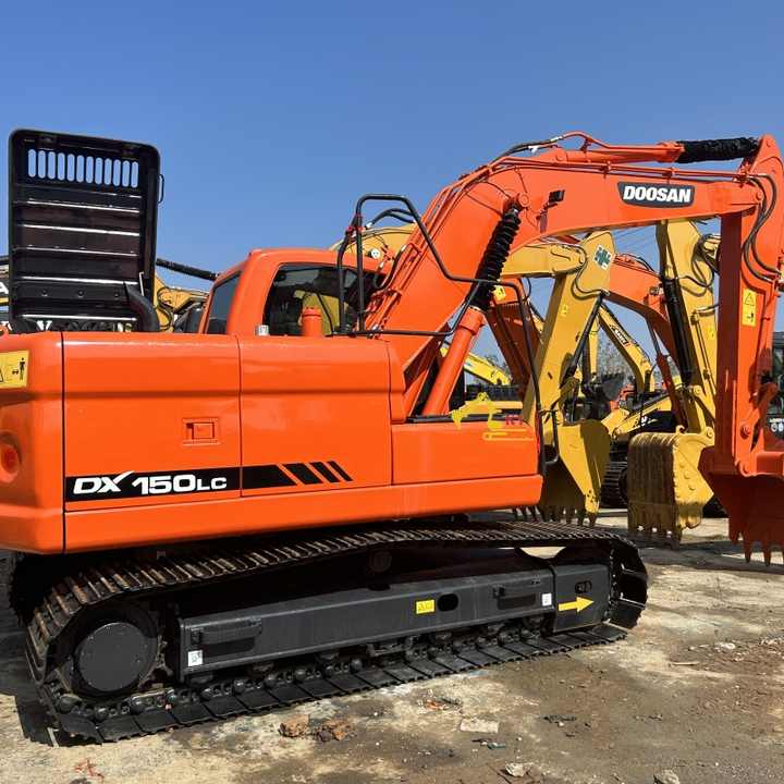 DOOSAN DX150 Used Excavator in Good Contional Second Hand Crawler ...