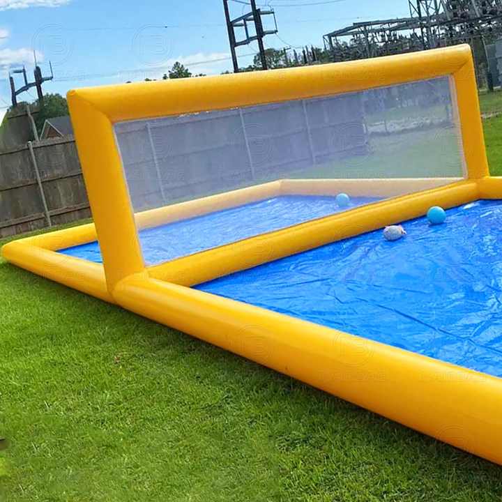 Outdoor Inflatable Volleyball Field - Custom Sizes Available