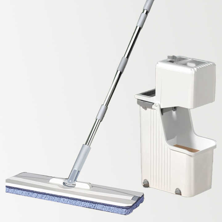 New arrival automatic floor mop clear and dirty water sparate hands ...