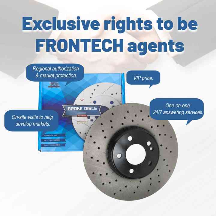 Frontech Oem 43512-42010 Q7 Auto Brakes Systems Disc Rotor for audi Q8 ...