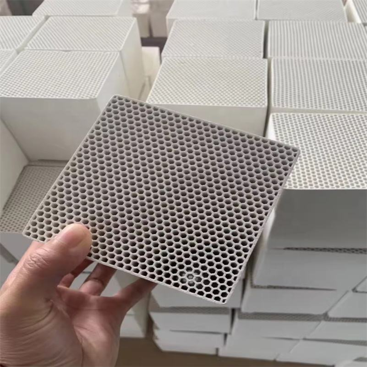In Stock Cordierite Refractory Honeycomb Ceramic Thermal Storage Block ...