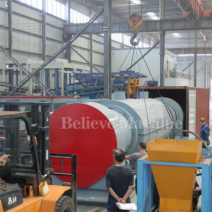 Continuous Carbonization Furnace For Biomass Charcoal Manufacturing & Oem
