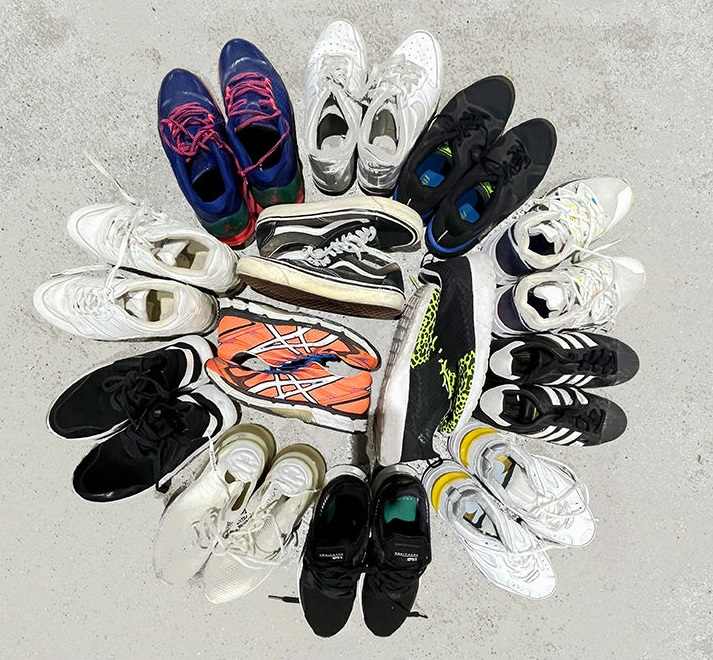 High Quality Branded Men Second Hand Mixed Shoes Sports Bulk Used ...