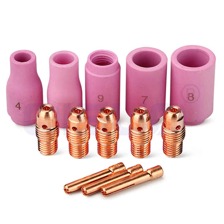 WP9 TIG Welding Torch Consumable, TIG Torch Gas Diffuser, Ceramic ...