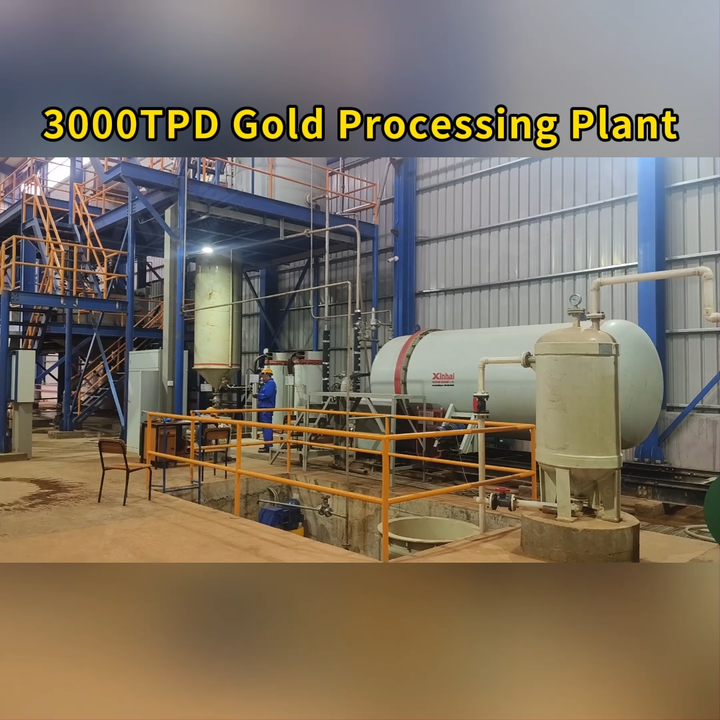 High Efficiency Hard Rock Gold CIP Processing Plant Equipment Gold ...