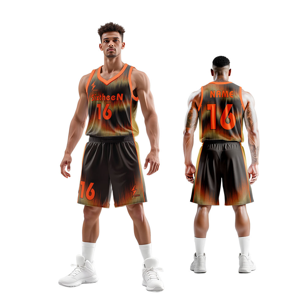 Custom Sublimation Basketball Jersey Low MOQ Team Set Reversible ...
