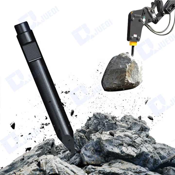 42Crmo Hydraulic Breaker Hb20G Hb30G Flat Wedge Moil Point Chisel for ...
