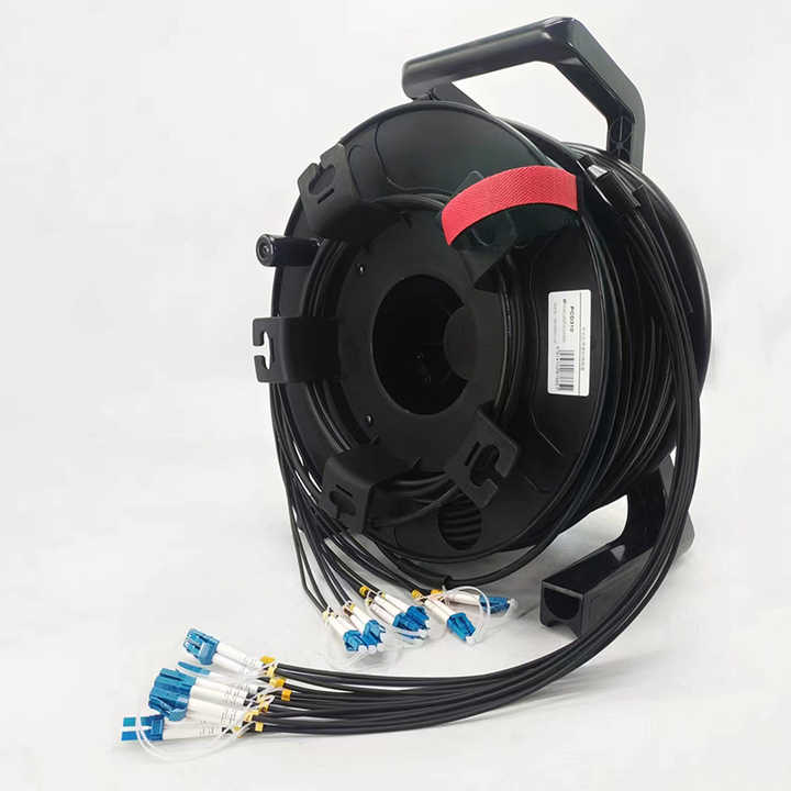 Retractable Tactical Fiber Optic Cable With 100M 200M 500M Length ...