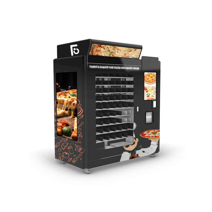 Custom Outdoor Fully Automatic Pizza Dispenser Vending Machine