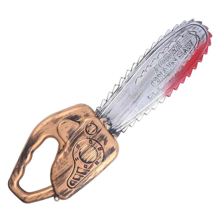 Halloween Bleeding Toy Scary Prop for Costumes Kids Chainsaw Skeleton ...