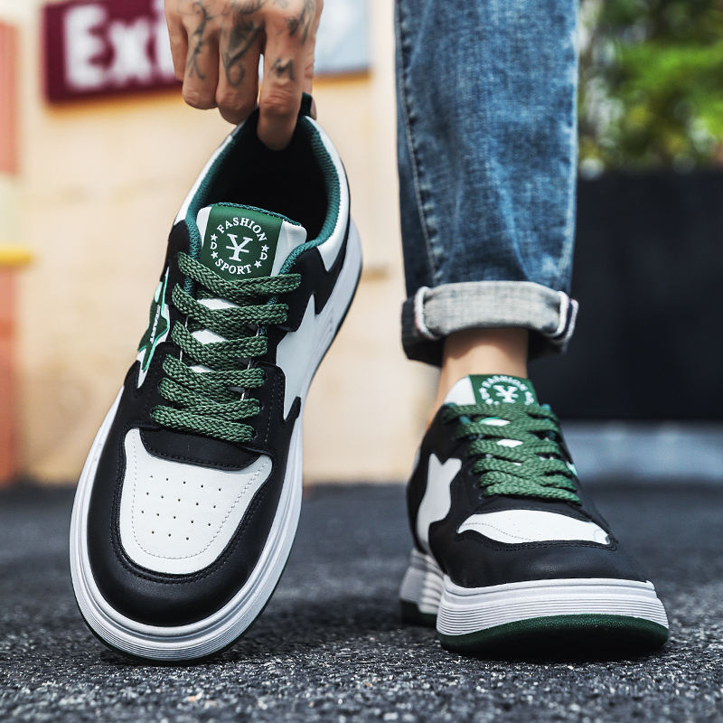 MICROFIBER PU New Men's Shoes, Breathable, Fashionable, Versatile ...