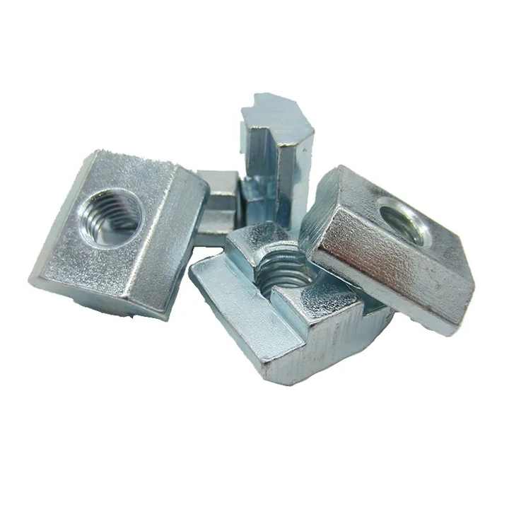 T Block Square Nuts - Reliable Fasteners for Aluminum Profiles