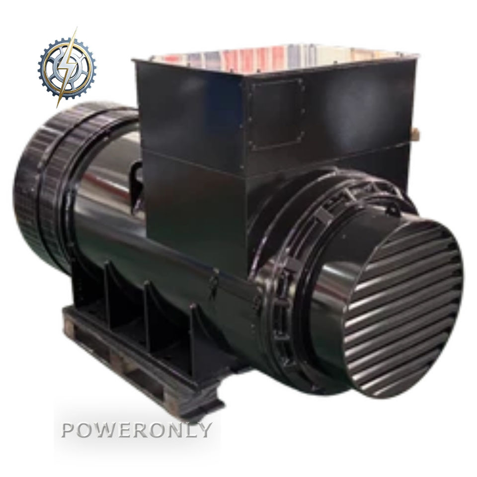 AVR Brushless Synchronous Alternator Electrical Power Diesel Generators ...