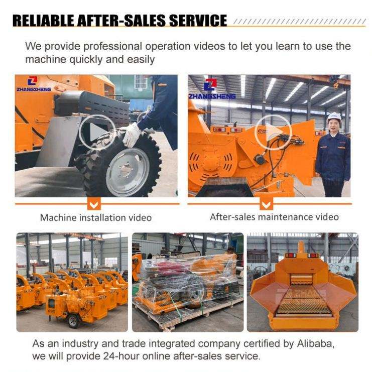 Zhangsheng Heavy Duty Forestry Mulcher - Efficient Wood Chipping