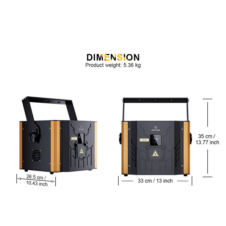 Constellaser 6W RGB Animation Lazer Semiconductor Wedding Laser Light ...