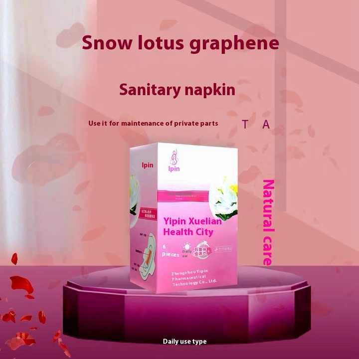 Women's Soft Comfortable Liquid Sanitary Napkin with Snow Lotus Patch ...