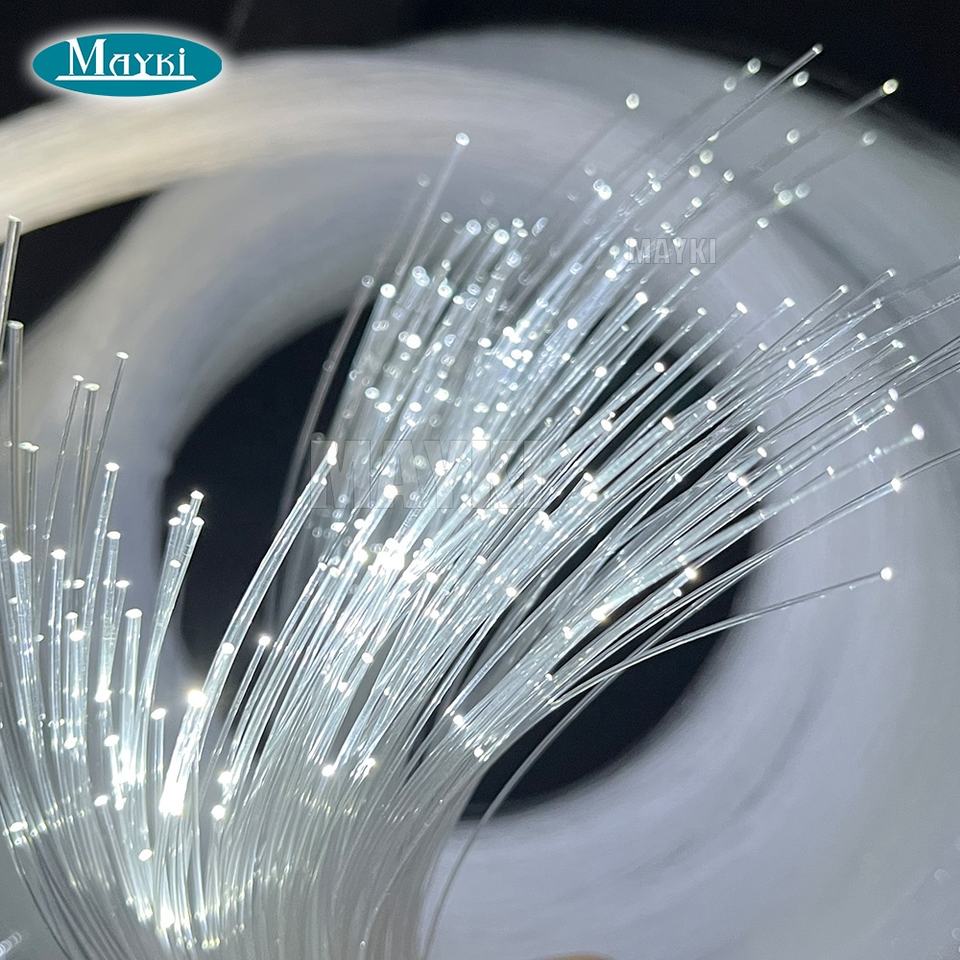 Ultra Bright RGBW Plastic Optical Fiber Light PMMA End Glow