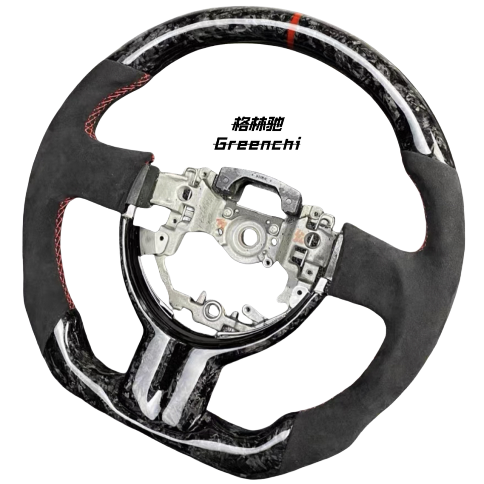 AE86 Subaru BRZ FRS GT Car Forged Carbon Fiber D-Shaped 2-Spoke ...