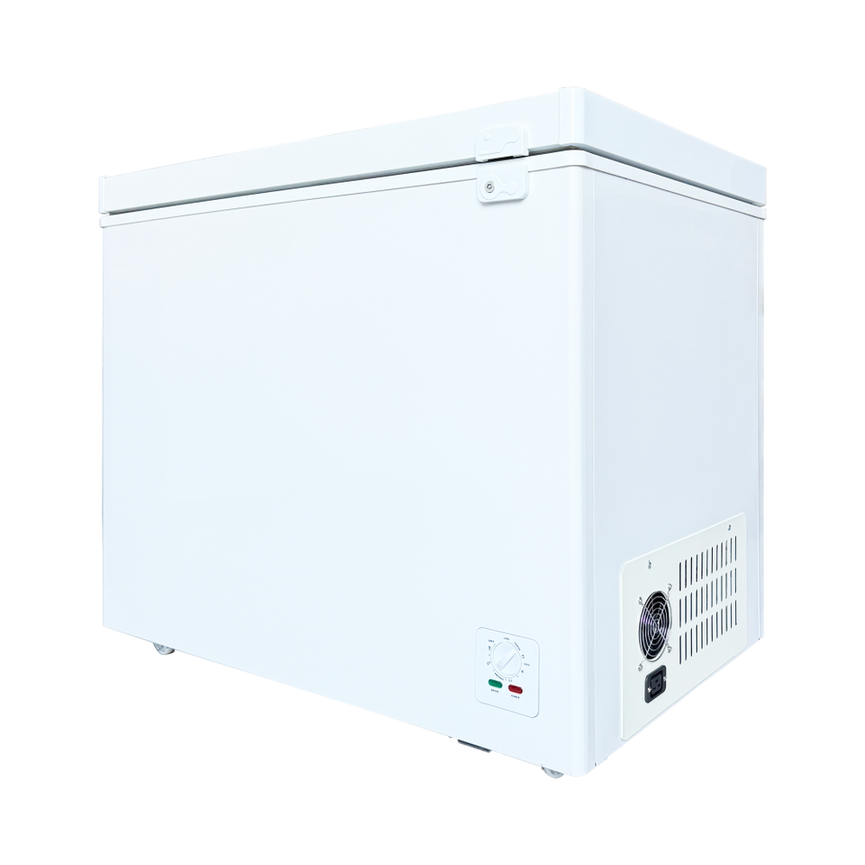 12V/24V 200l Manual Defrost Solar Deep Freezer Solar Panel Battery Kit ...