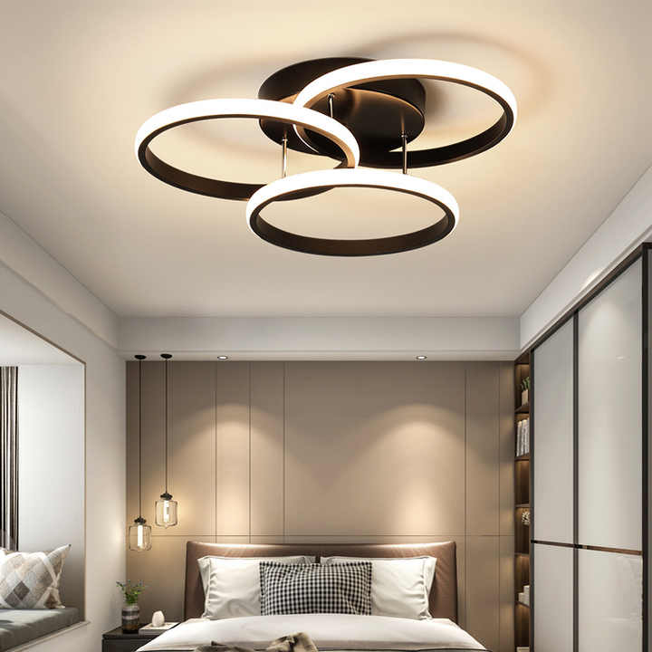 Modern Minimalist LED Ceiling Light Switch Control Square Design for ...