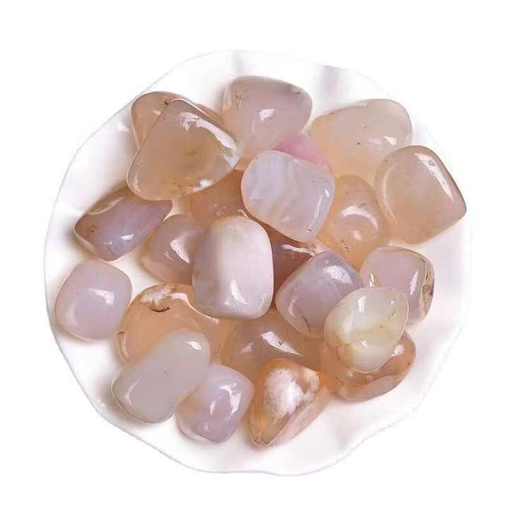 Assorted Tumbled Stones Crystals Bulk Rocks Natural Polished Irregular ...