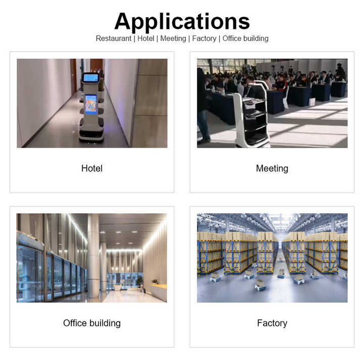 Autonomous Food Delivery Robot Delivery Bots Restaurant Robot| Alibaba.com